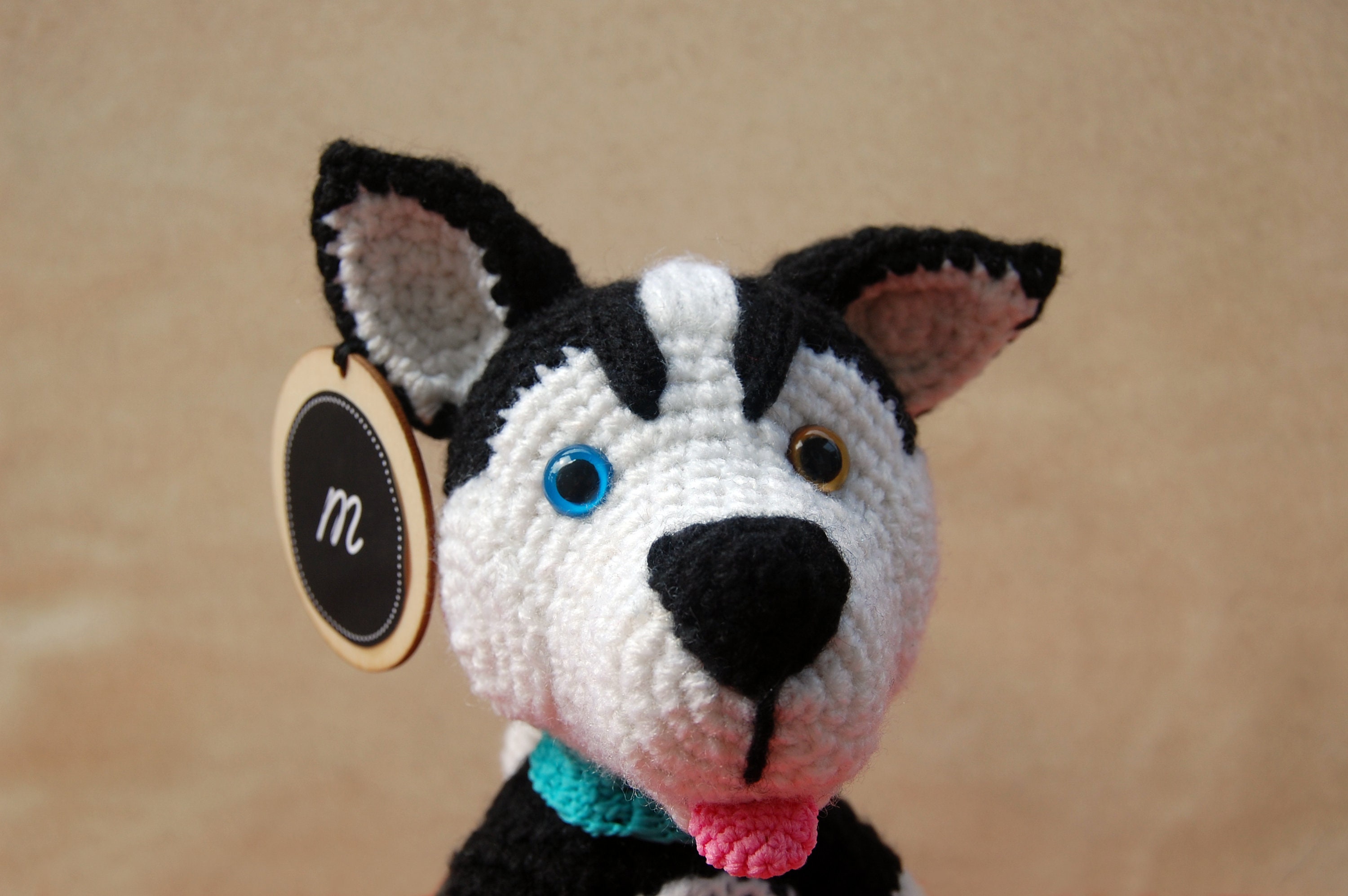 Custom Siberian Husky Dog Puppy Animal Exclusive Toy by Mum Handicraft ...