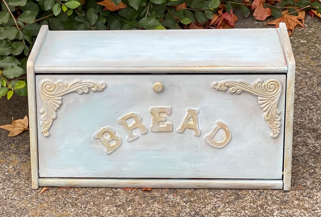 Out of Stock, Unavailable Vintage Bread Box, French Country Bread Box ...