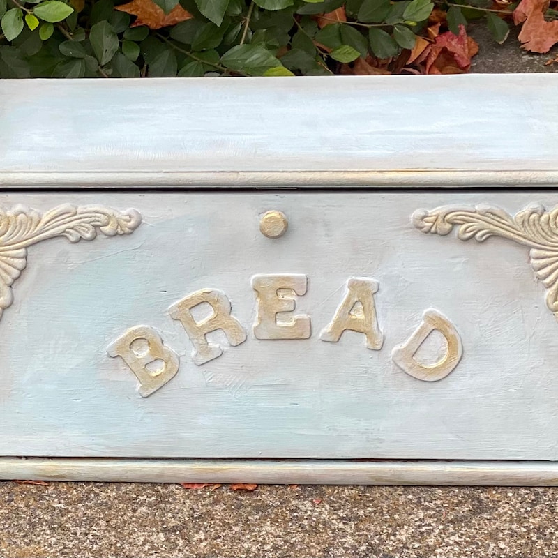 Vintage Bread Box - Etsy
