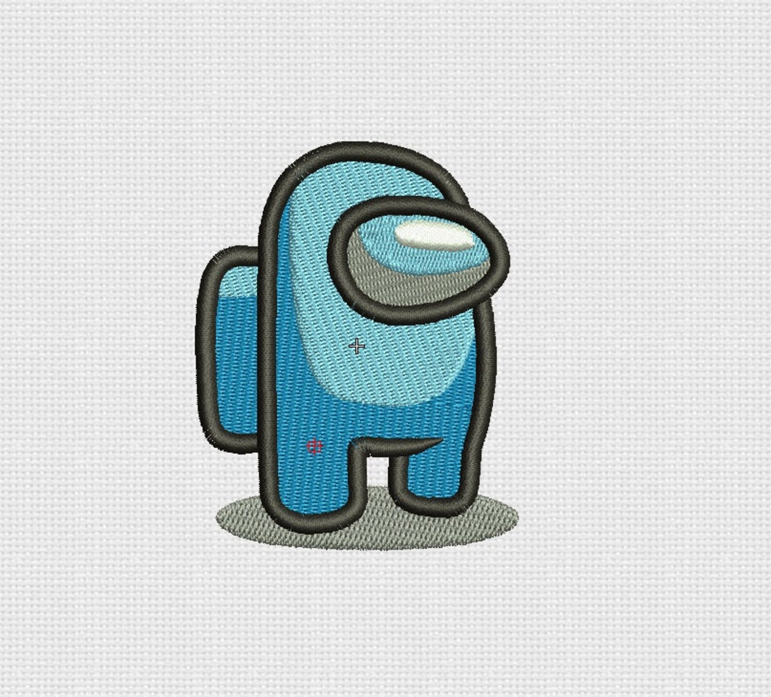 Among US Digital design for Embroidery / Among US Diseño | Etsy