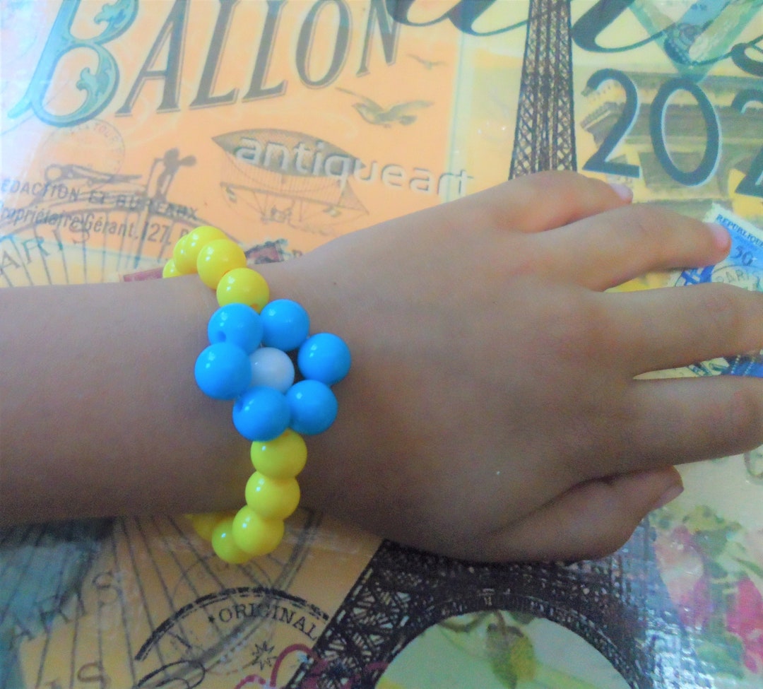 Handmade Dora the Explorer Bracelet in Elastic Cord - Etsy