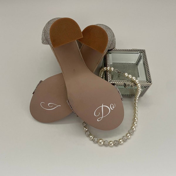 Wedding Shoe Decals - Etsy