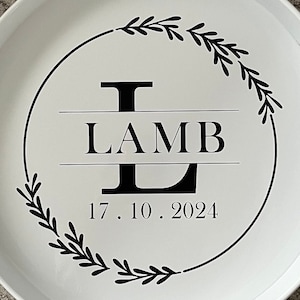 Serving Tray Decals, Custom Decals, Custom Tray Decals, Name Decals ...