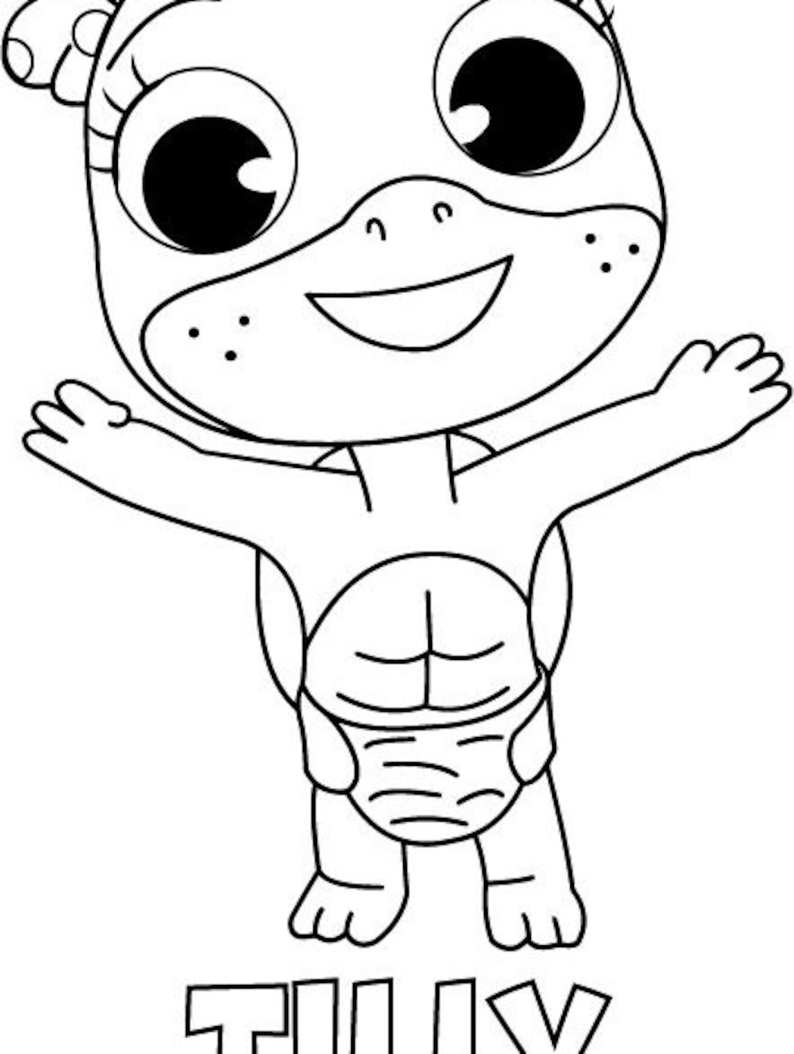 Word Party Coloring Pages - Etsy