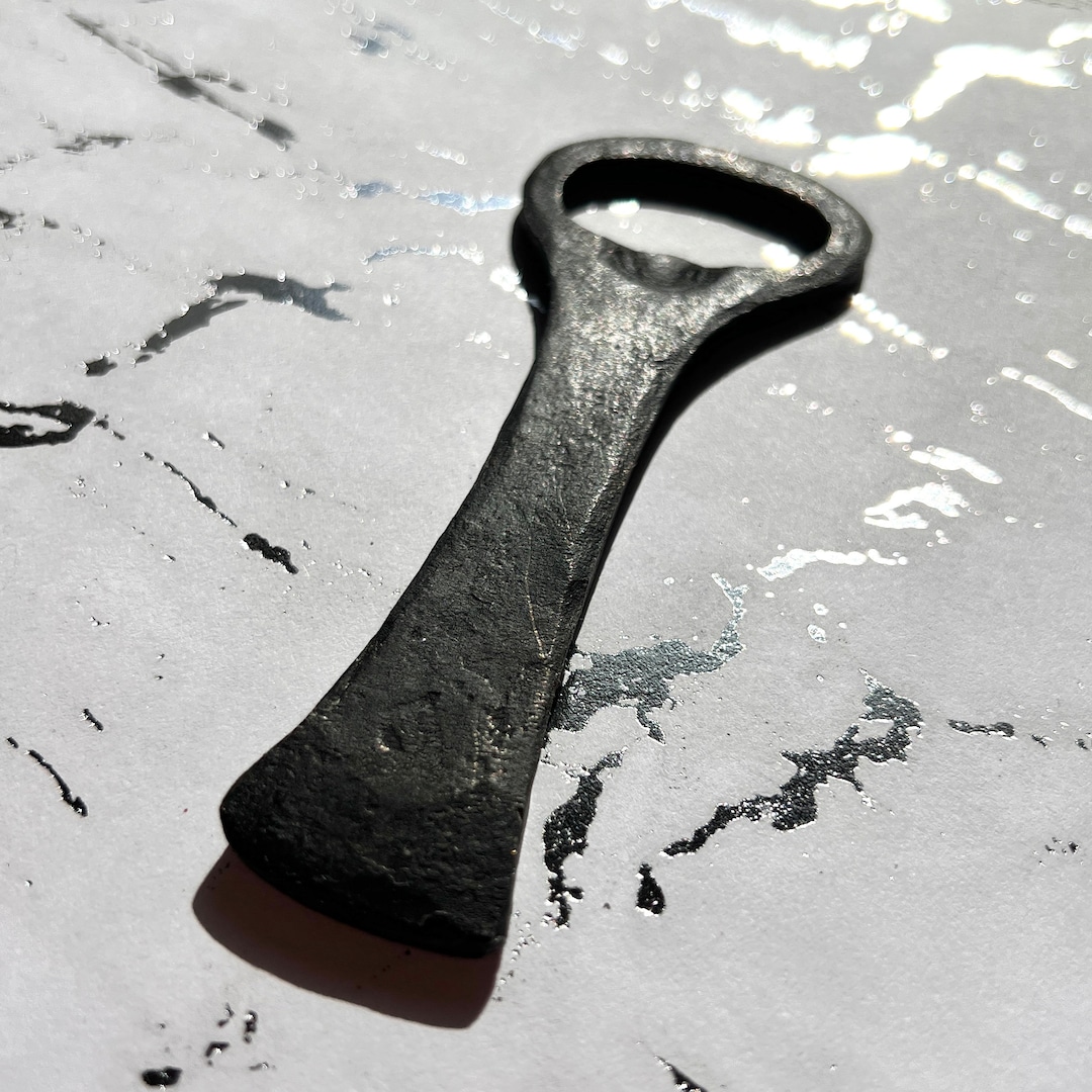 Church Key Bottle Opener Hand Forged Blacksmith Custom Metal - Etsy