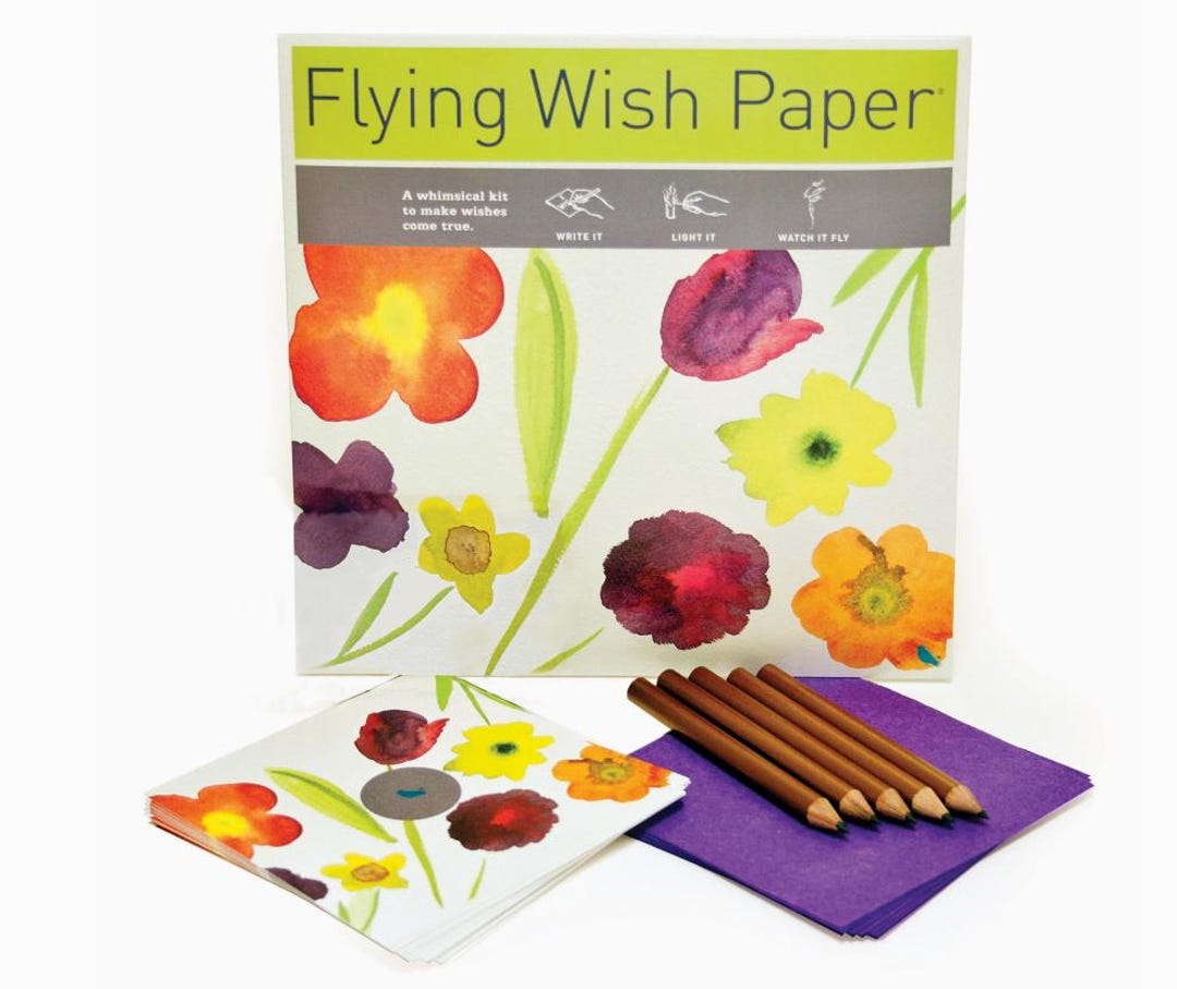 Flying Wish Paper - MAY BOUQUET (SPRING)! Write It, Light It & Watch It ...