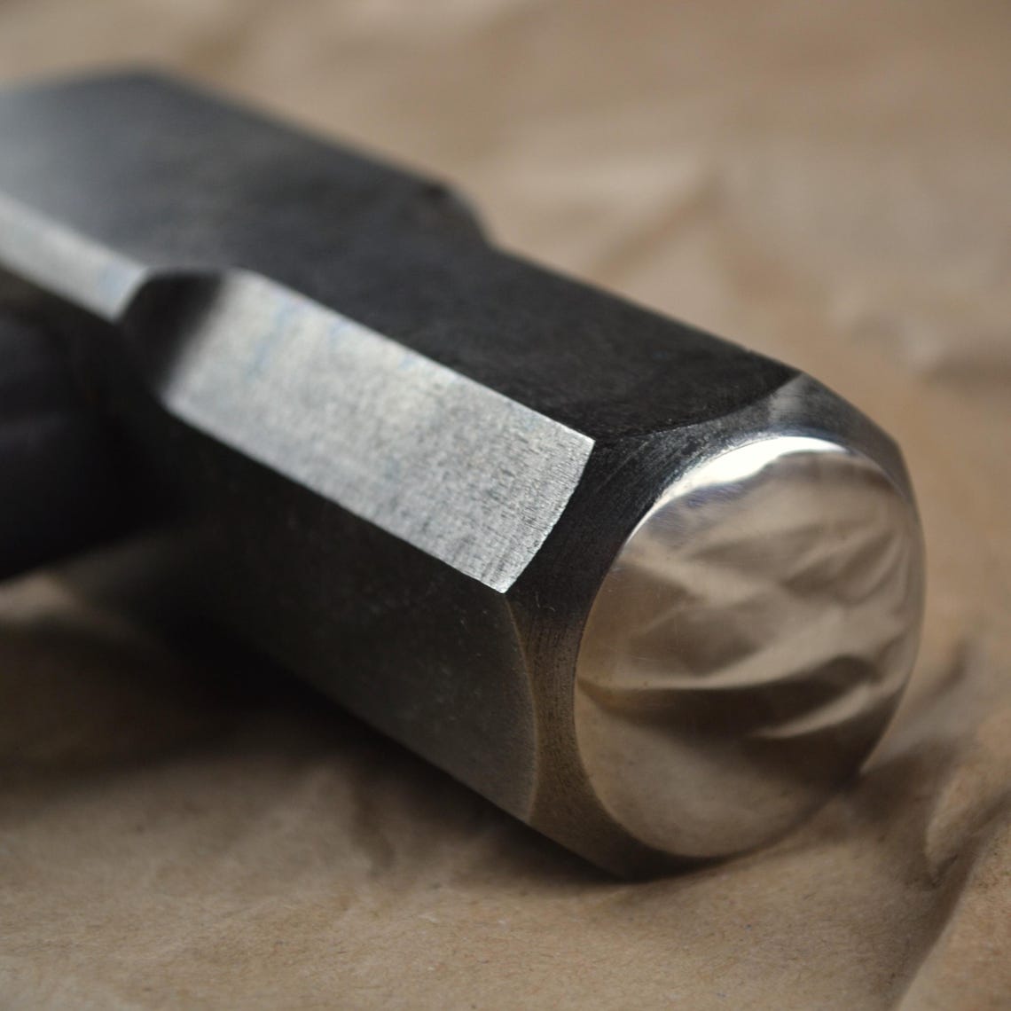 Hand Forged Blacksmith Hammer: Hot Punch Rounding Tool, 2.2lb - Etsy