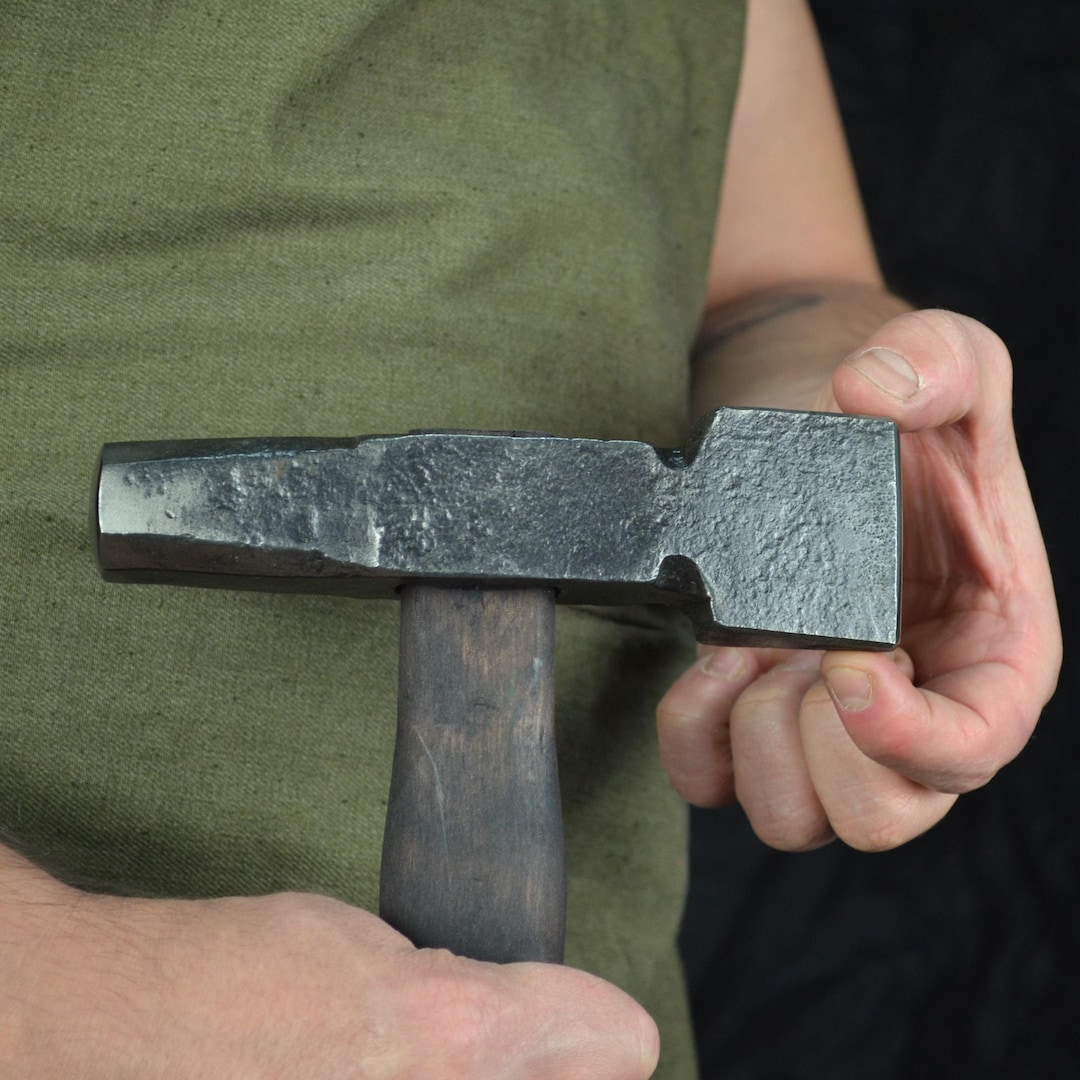 Top Fuller Hammer for Blacksmiths 2.4lbs, Blacksmith Tools, Smithing ...