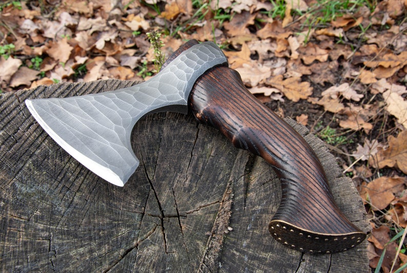 Butcher's steel axe chopper kitchen axe chef gift gift | Etsy