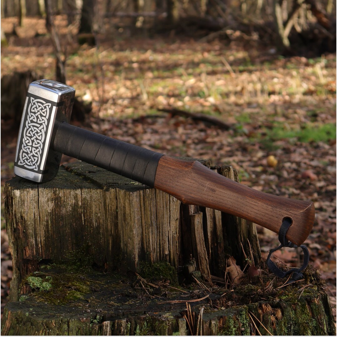 Blacksmith Hammer, War Hammer Functional, Viking Battle Hammer, Norse ...