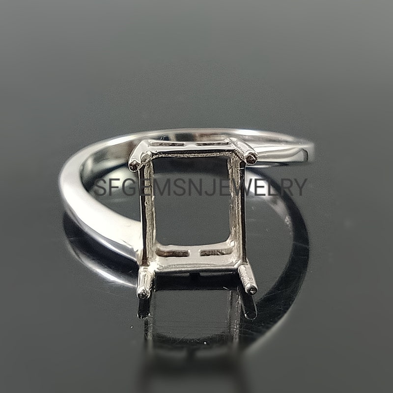 Silver Ring Settings - Etsy