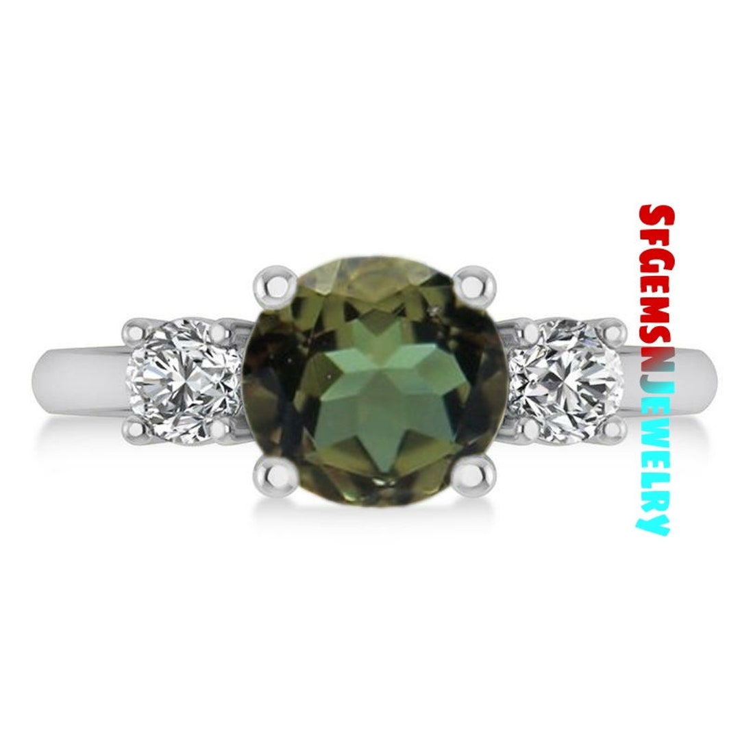 Silver Zultanite Ring-colors Changing Zultanite-colors Changing ...