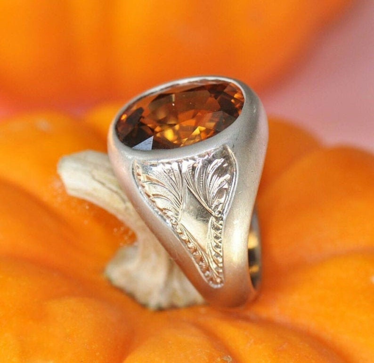 Amazing Quality Golden Topaz Ring-yellow Gems Ring-925 Silver - Etsy