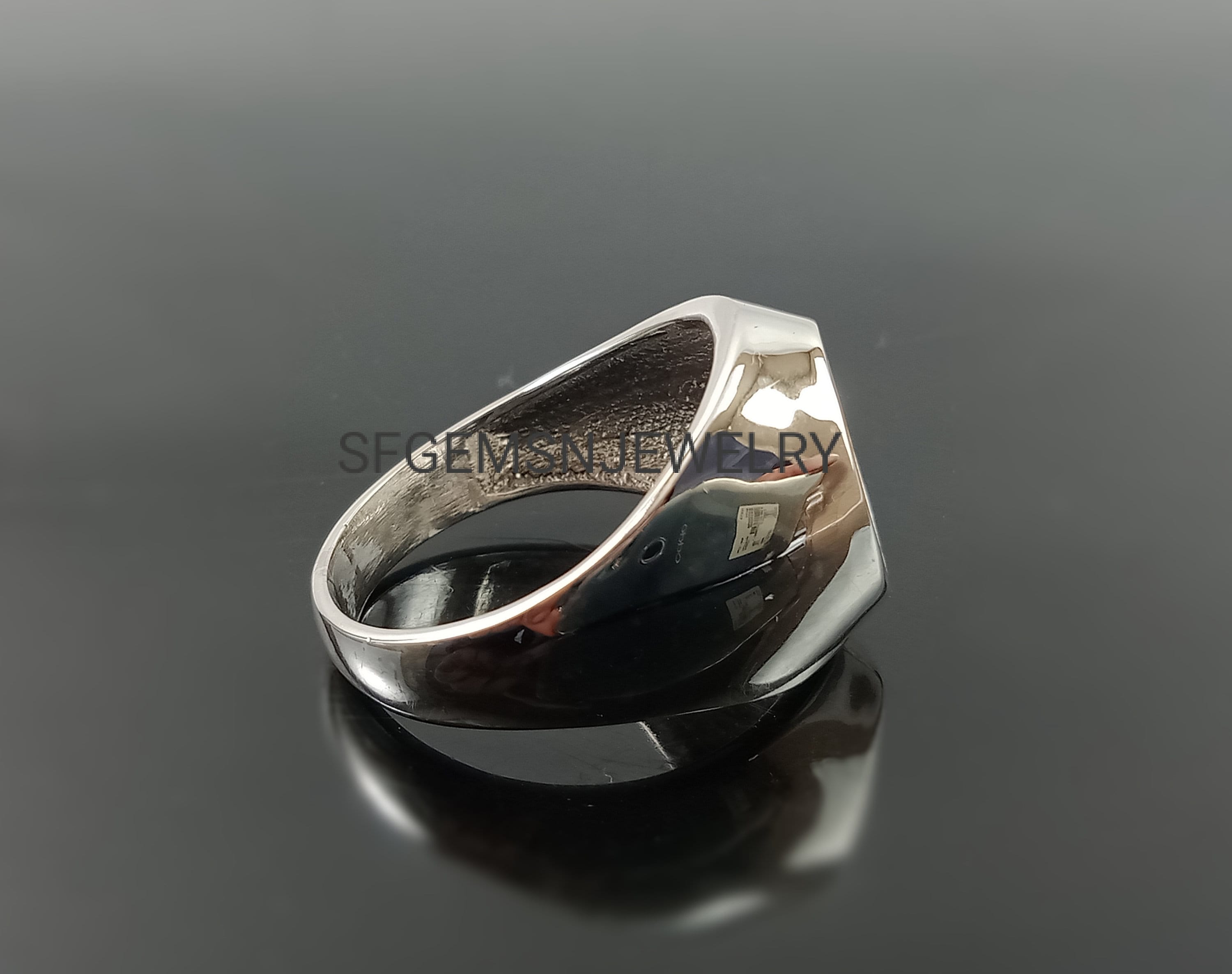 9X11MM Oval Semi Mount Ring-silver Mount Ring-bezel Setting | Etsy