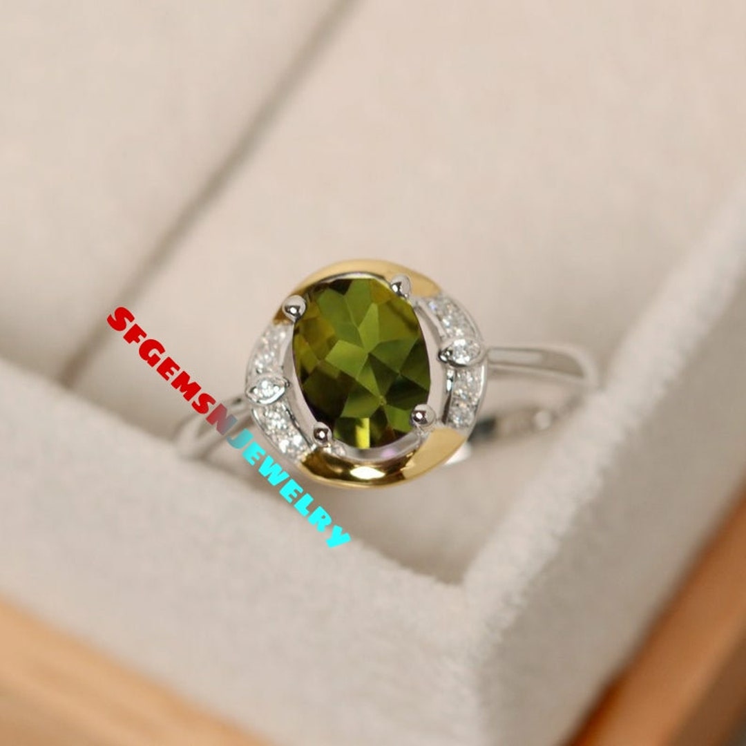 Colours Changing Zultanite Ring-colours Changing Gems Ring-women ...
