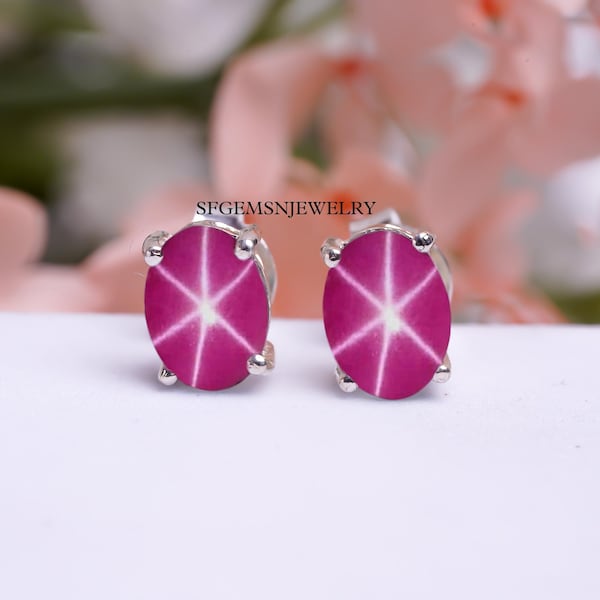 Ruby Earrings - Etsy