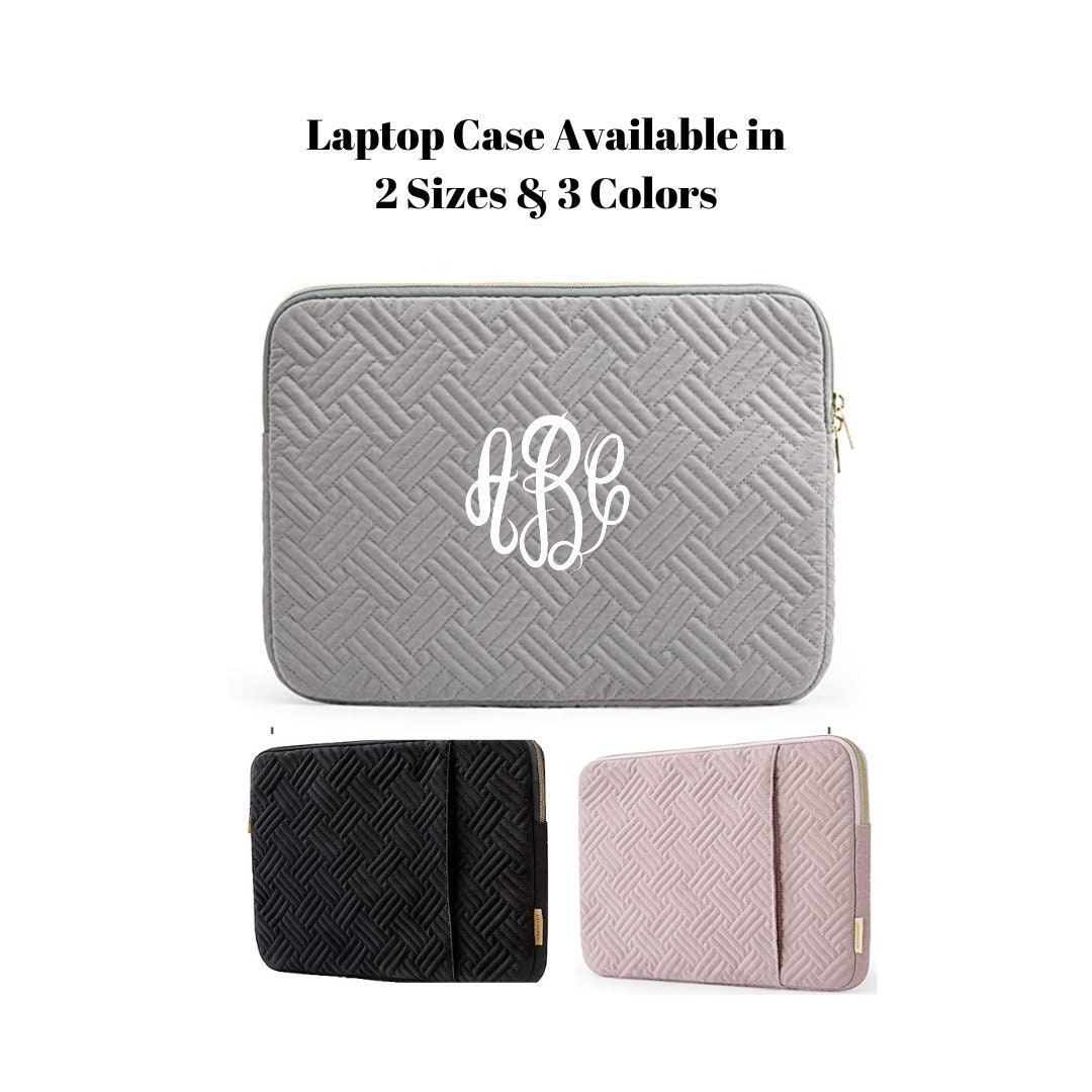 Personalized Laptop Case | Monogram - Etsy