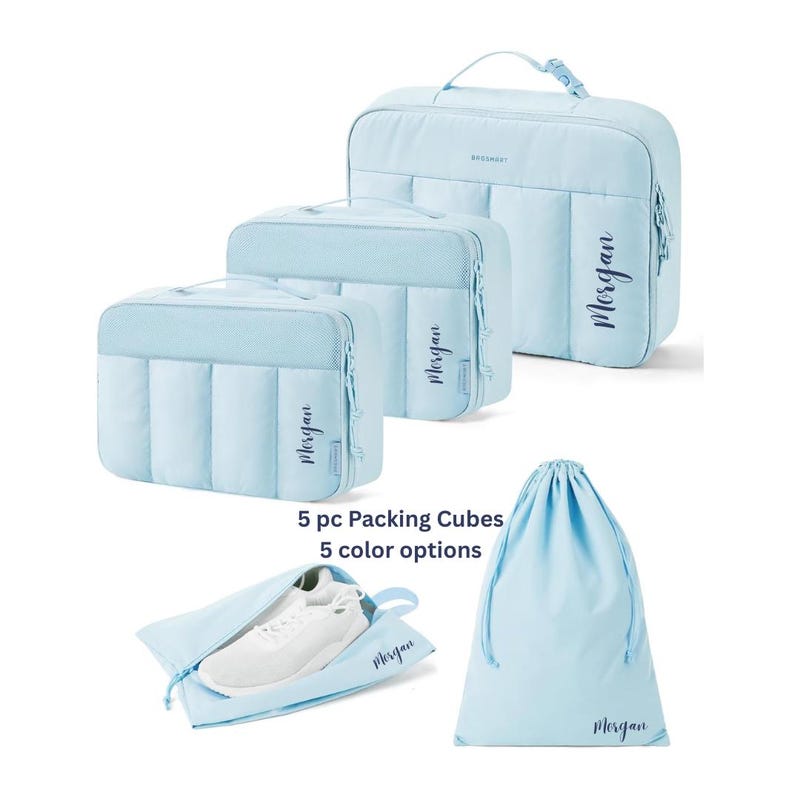 Personalized Packing Cubes - Etsy