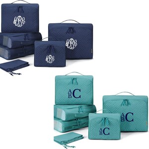 Monogram Packing Cubes | Personalized - Etsy
