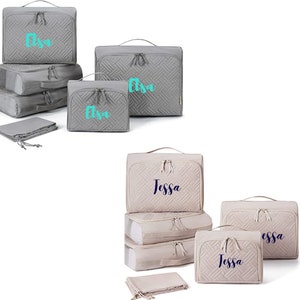 Monogram Packing Cubes | Personalized - Etsy