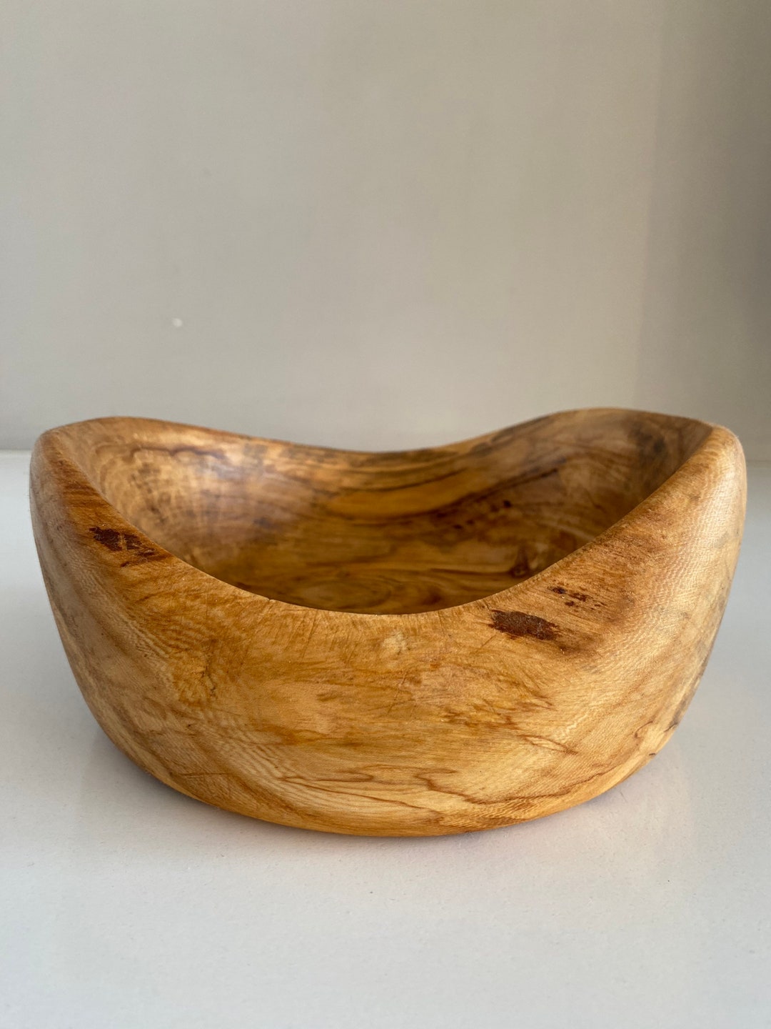 Scandinavian Ash Wood Bowl - Etsy