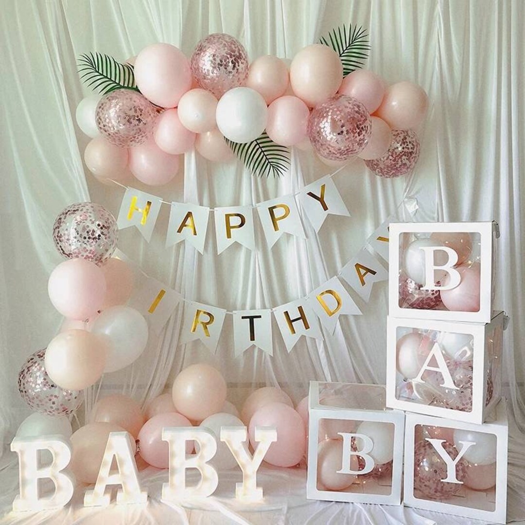 Transparent Balloon Box - Personalised Decorative Boxes With Balloons ...