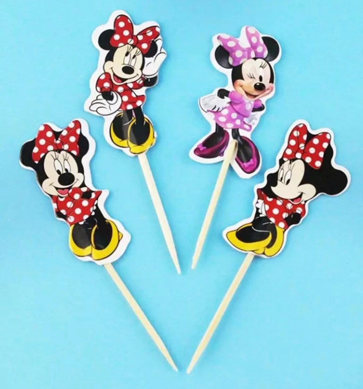 Mini Mouse Cupcake Toppers Mini Mouse Party / Childrens - Etsy