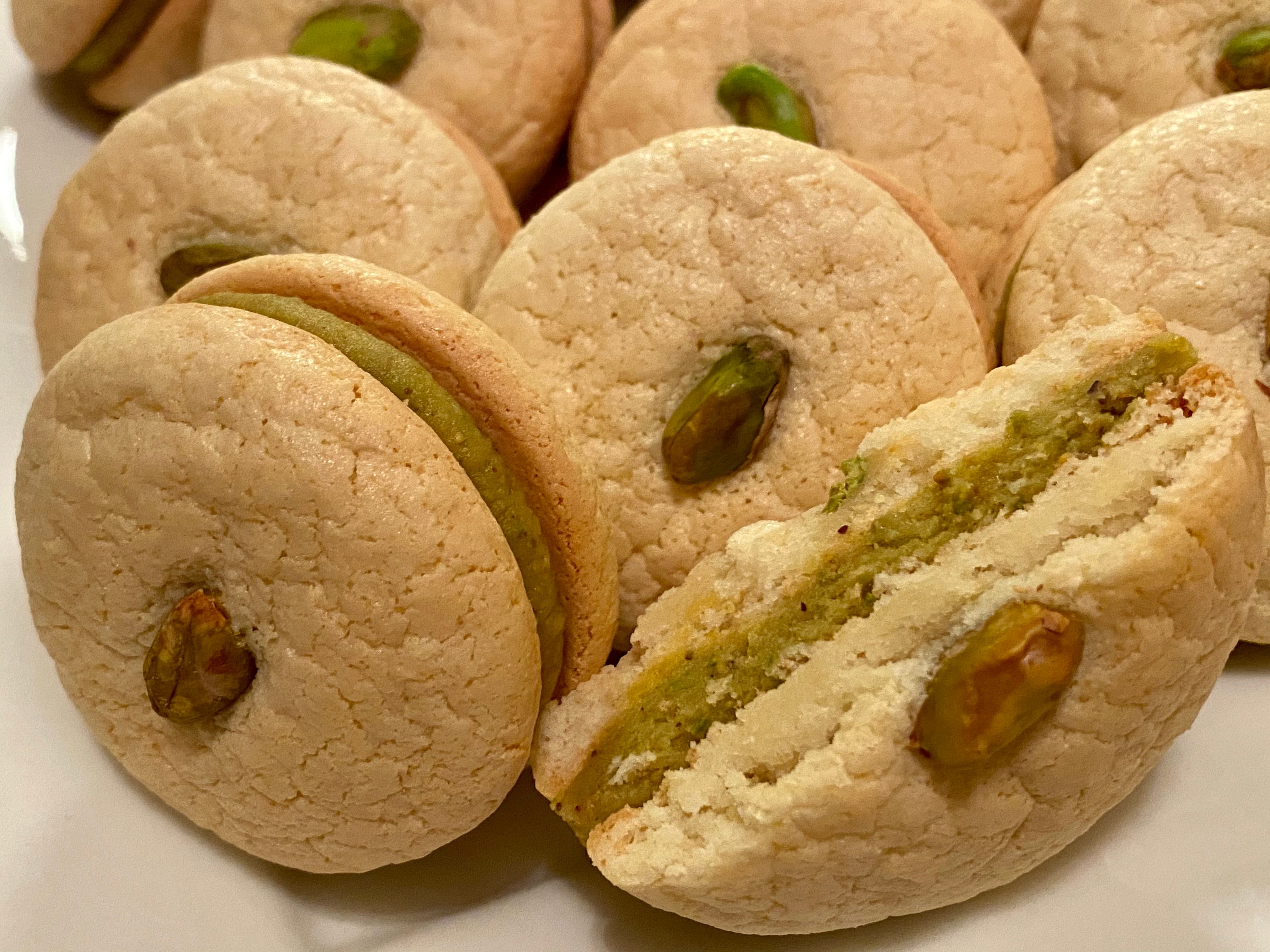Syrian Cookies Pistachios