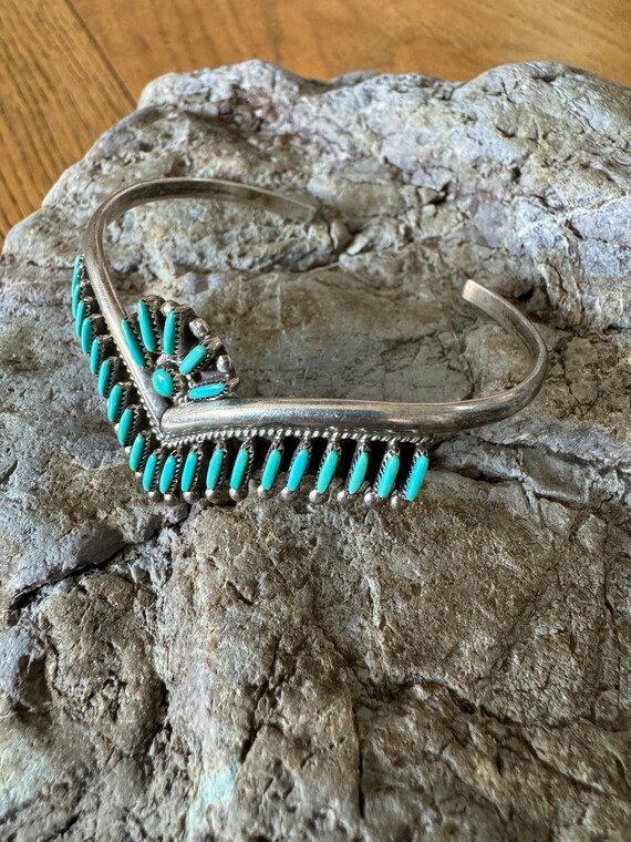 Vintage Zuni Bracelet - Gem