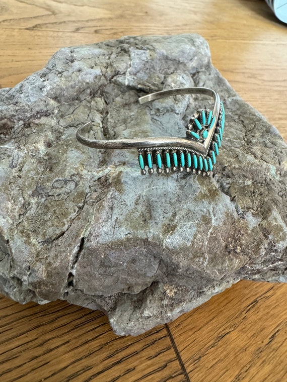 Vintage Zuni Bracelet - Gem