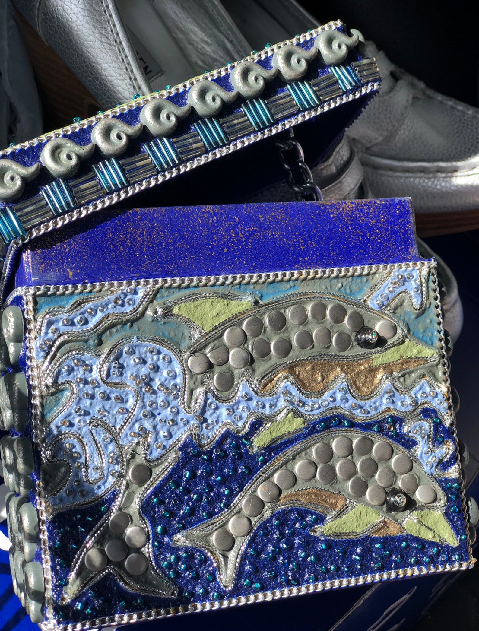 Ornate Dolphin Purse - Etsy