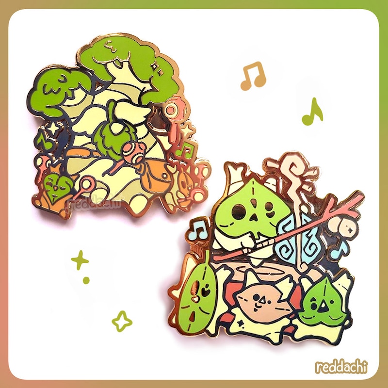 Koroks Enamel Pin - Etsy