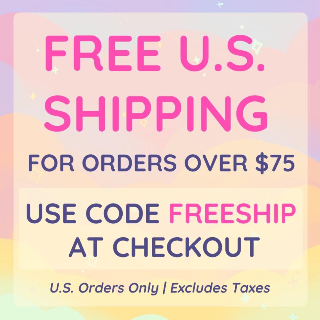 FREE U.S. SHIPPING for Orders 75+ Usd | Use Code "freeship" at Checkout ...