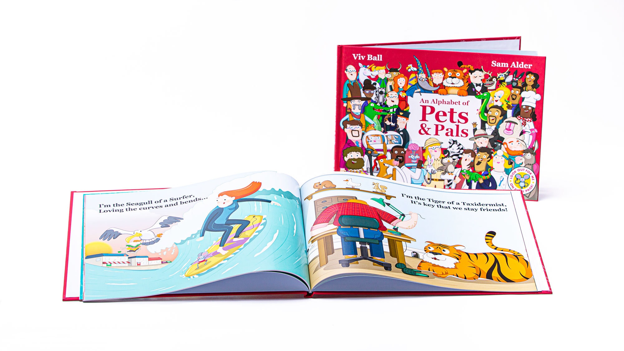 An Alphabet of Pets & Pals Children's Picture Book - Etsy