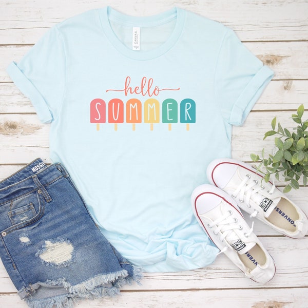 Hello Summer Shirt - Etsy