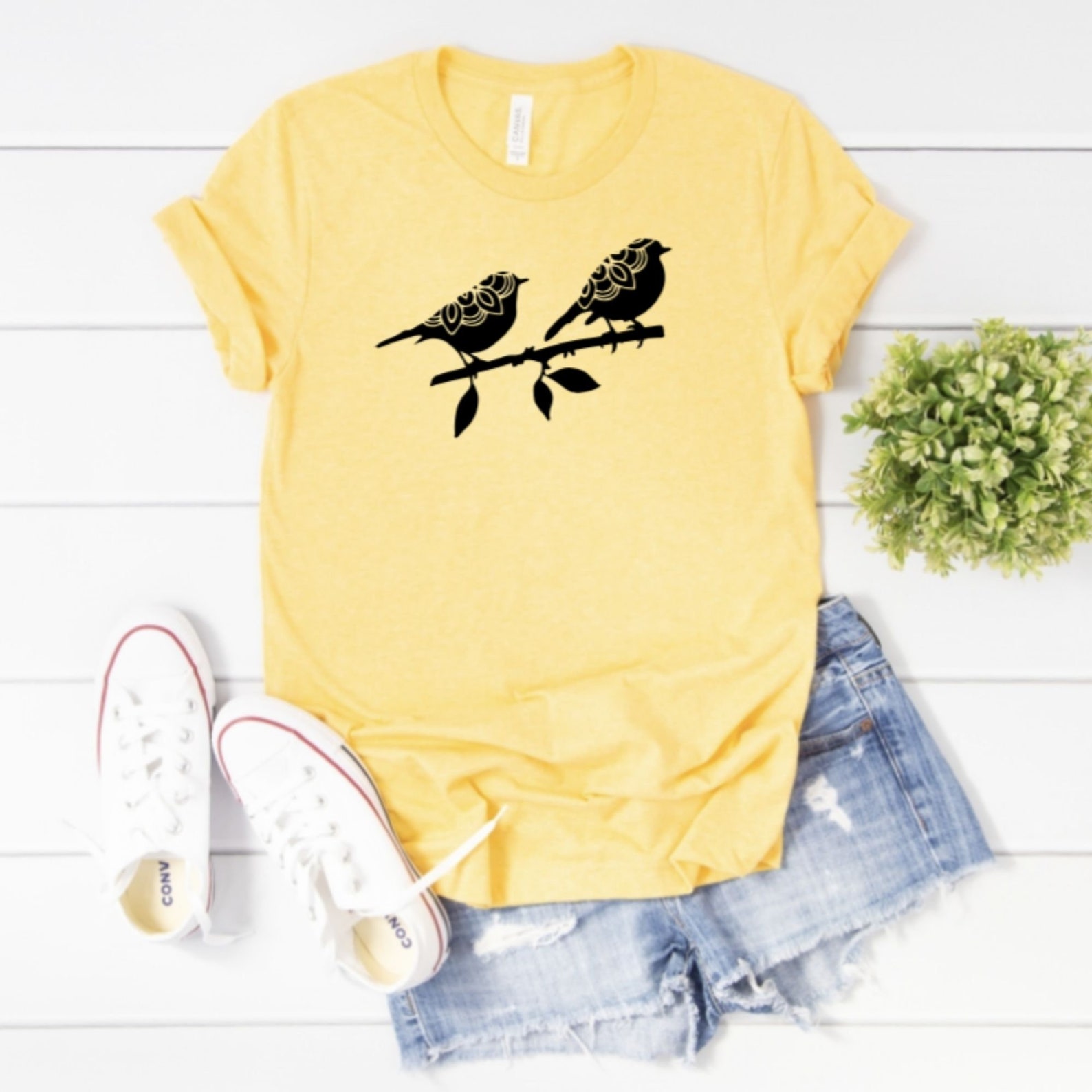 Birds Shirt Birds Tshirt Mandala Shirt Bird Lover Shirt | Etsy