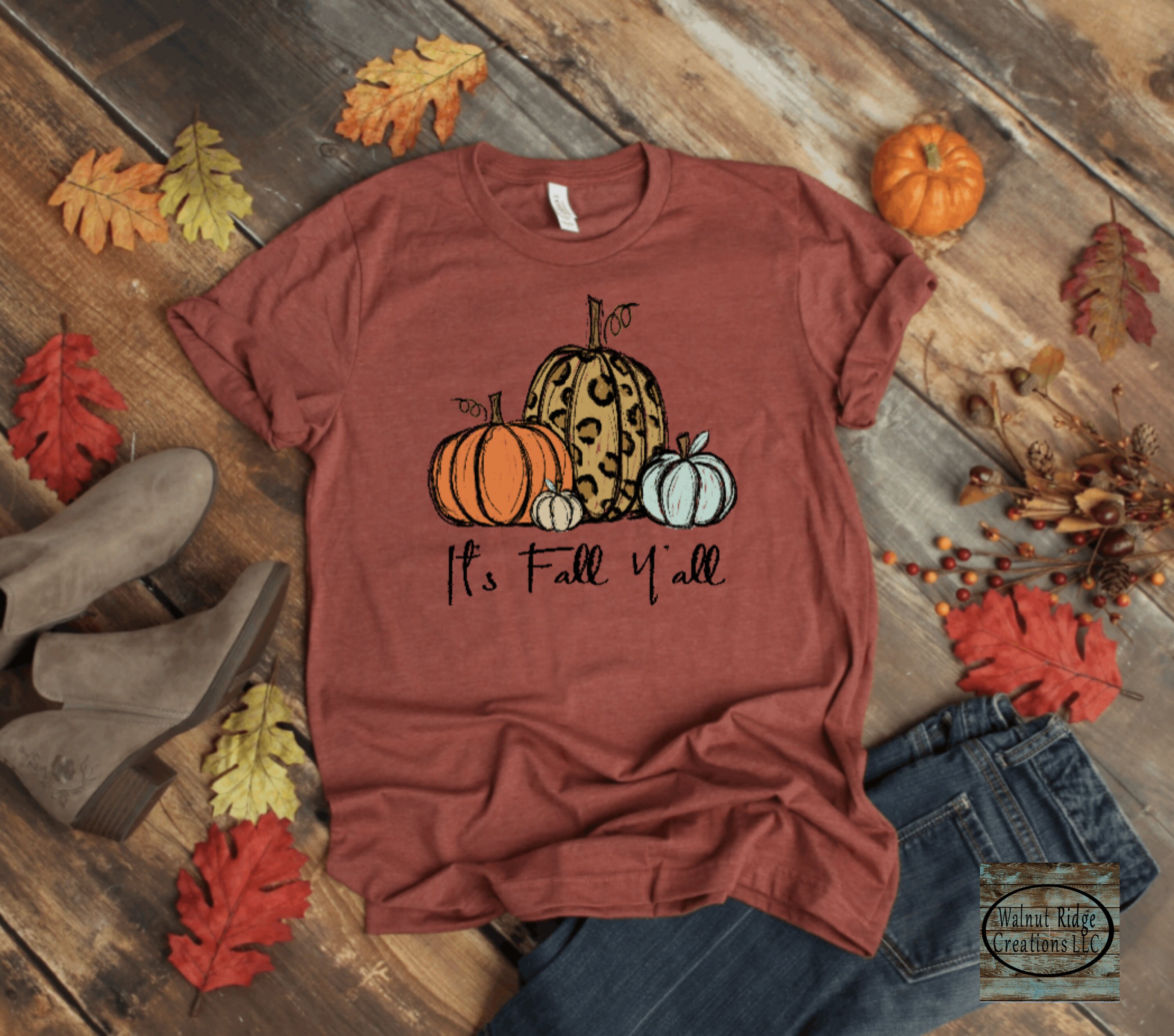 It's Fall Y'all Shirt Fall Shirts Pumpkin Shirt | Etsy