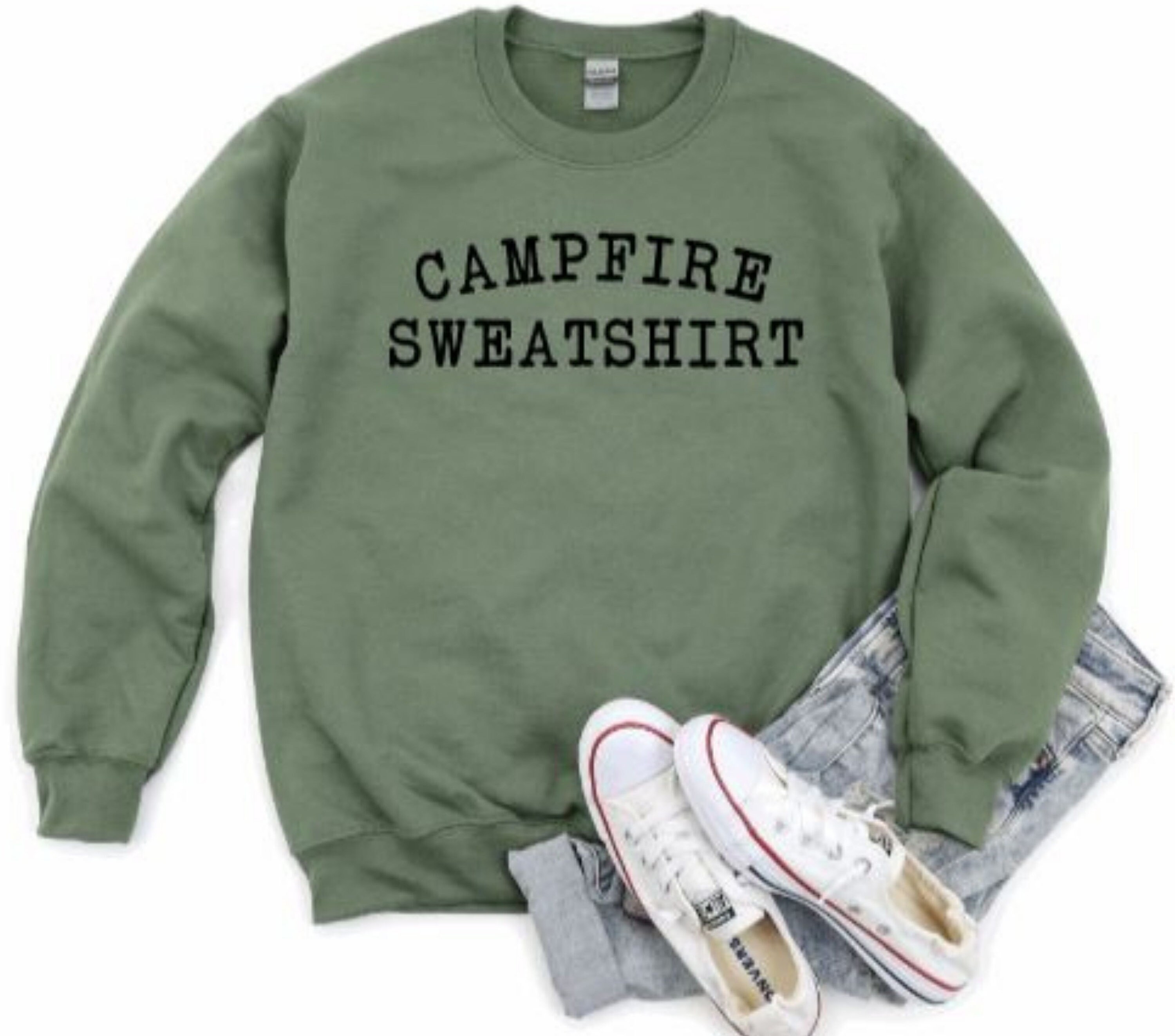 Campfire Sweatshirt Outdoor Sweatshirt Unisex Sweatshirt - Etsy