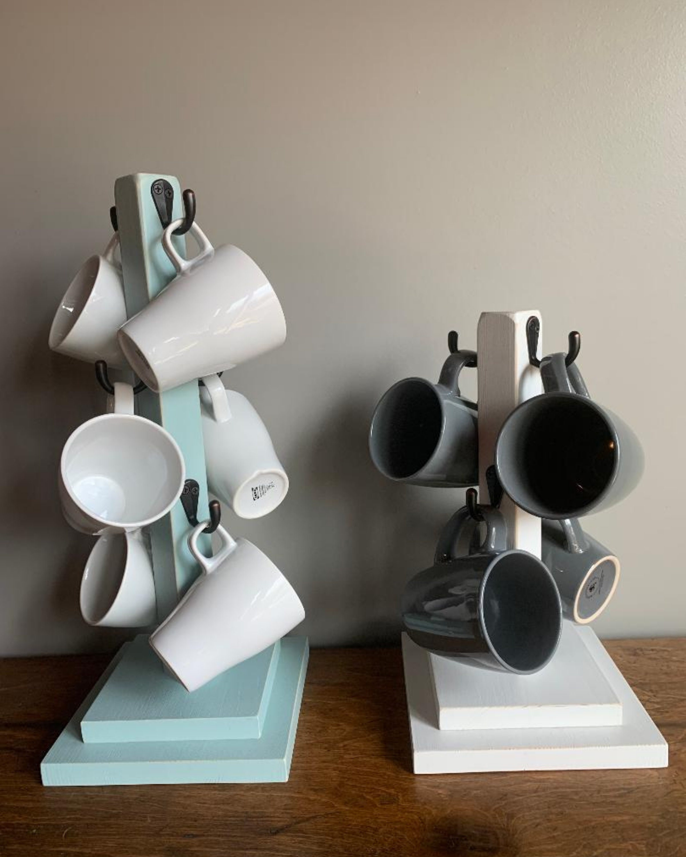 Rustic Mug Stand Coffee Mug Holder Thermal Mug Coffee Mug | Etsy