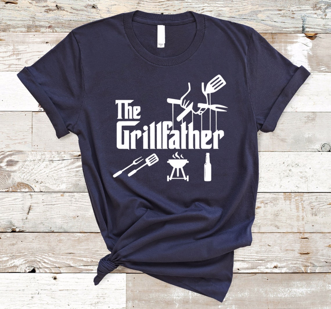 The Grill Father T-shirt Dad T-shirt Fathers Day T-shirt | Etsy