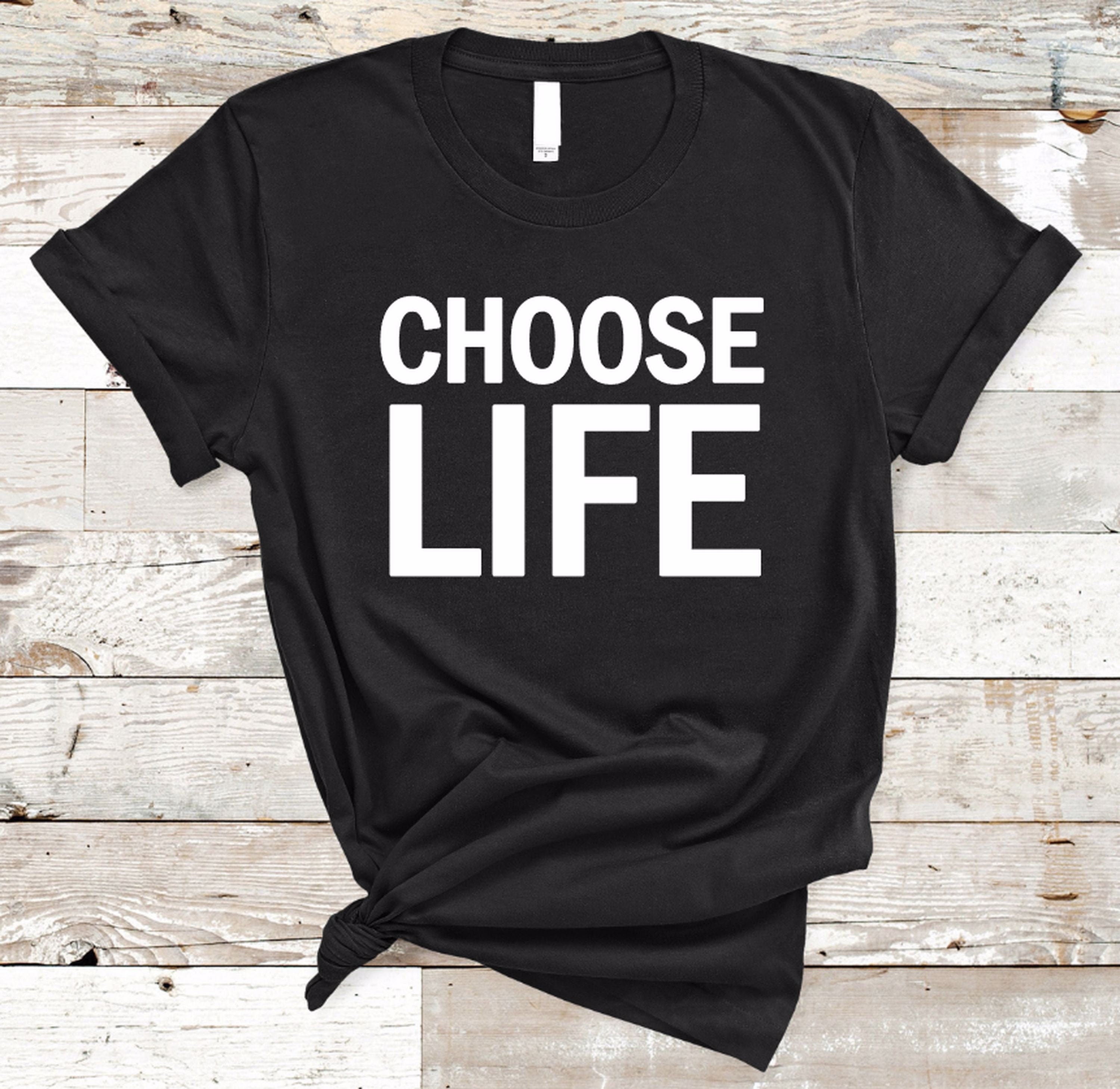 Choose Life Shirt Motivational Shirt Inspirational Shirt - Etsy Australia