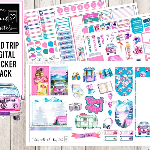 POP ART Digital Planner Stickers for Goodnotes/ Ipad | Etsy