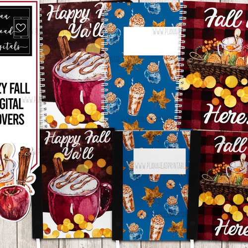 Winter Floral Digital Planner Cover Christmas Planner Cover | Etsy