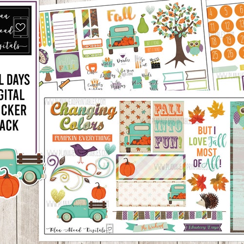 Gnome in the Wild Digital Planner Stickers Goodnotes Ipad | Etsy