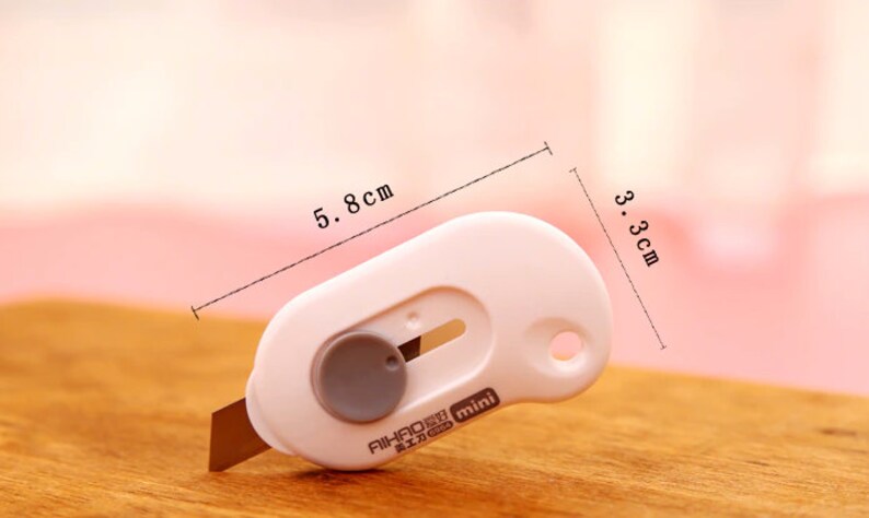 Cute Random Color Mini Cutter Plastic Scissors Student/kid/ - Etsy