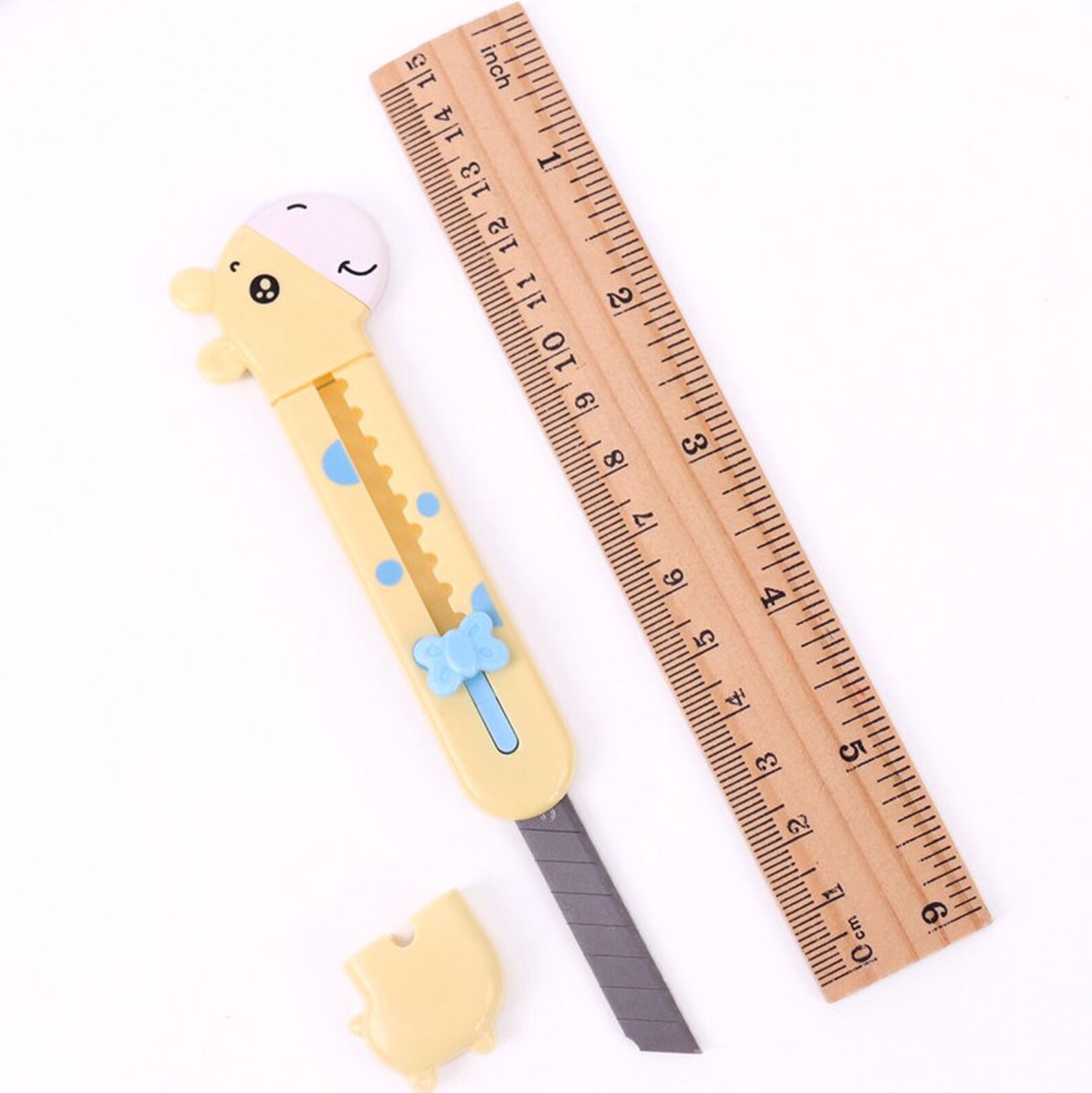 Cute Giraffe Paper Cutter Plastic Scissors Student/kid/ DIY | Etsy