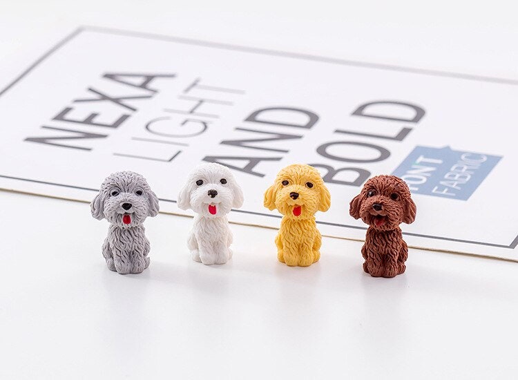 Creative Cute Dog Style Eraser Student's Rubber | Etsy