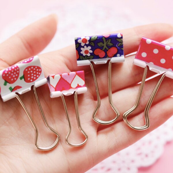 Binder Clips - Etsy