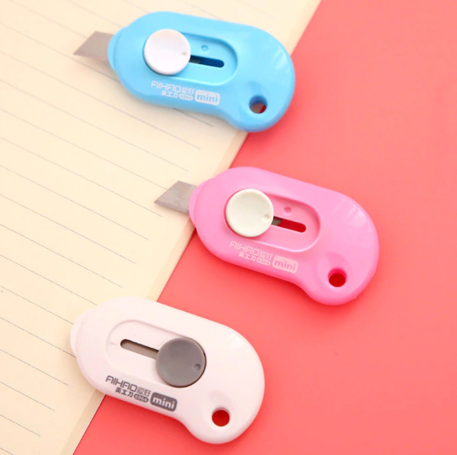 Cute Random Color Mini Cutter Plastic Scissors Student/kid/ - Etsy UK