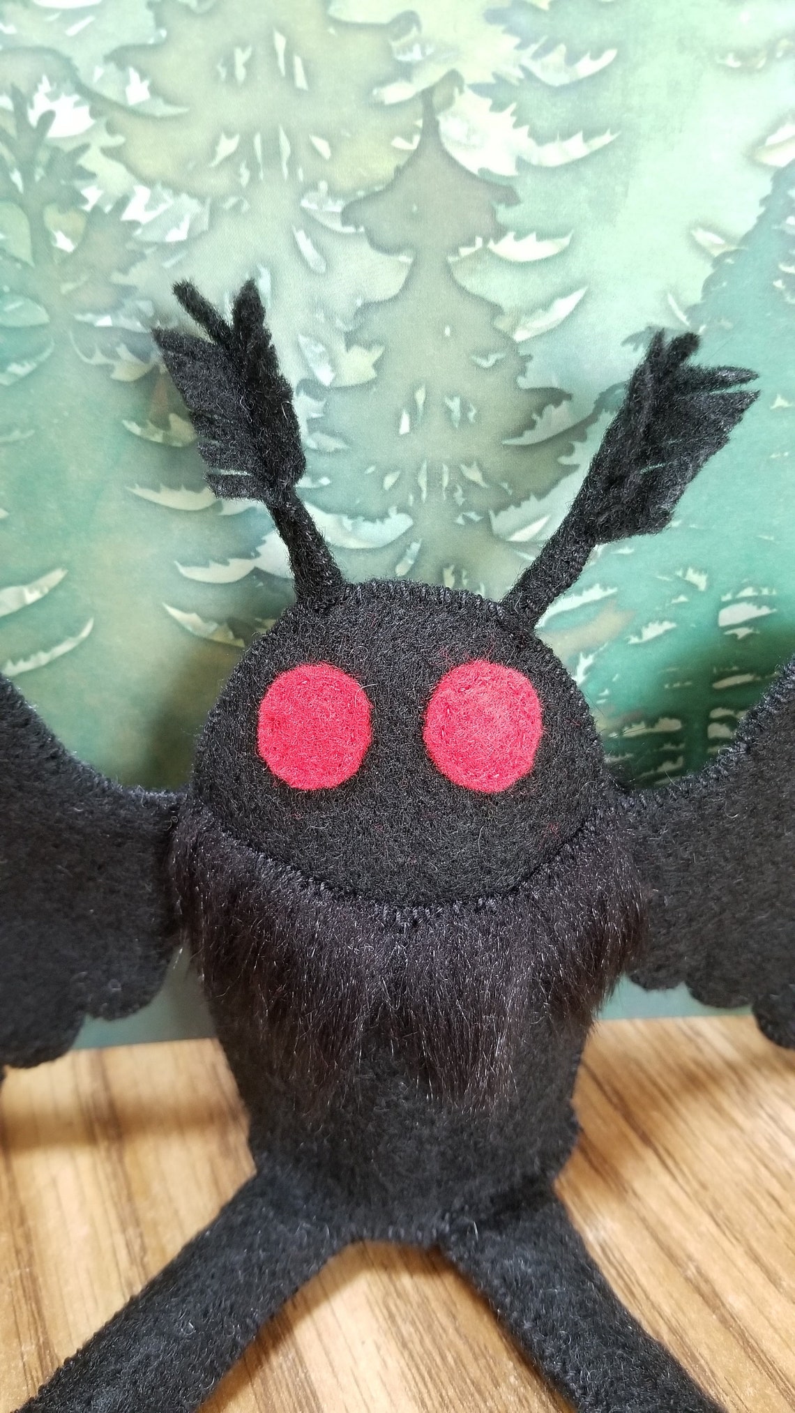 Made to Order Smol Mothman Plush Doll - Etsy